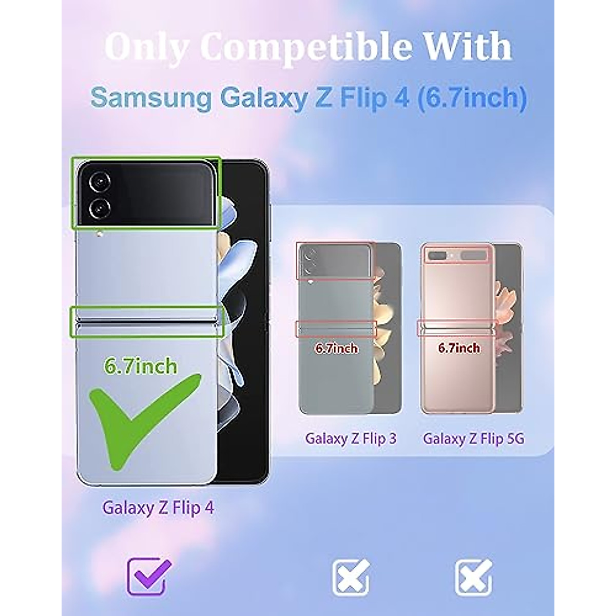 Jowhep for Z Flip 4 Case Girly Cute Cartoon Character Pattern Design for Girls Kids Boys Teens Women Cover Fun Kawaii Cool Clear Soft TPU Cases for Samsung Galaxy Z Flip 4 6.7", Stit CP
