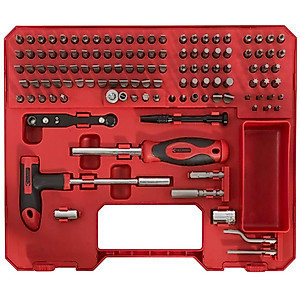 DAONEG 123-Piece Screwdriver Set - Flat, Hex, Torx - Screwdriver Set - Screwdriver