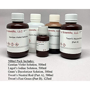 Twort's Gram Stain Pack, 500ml