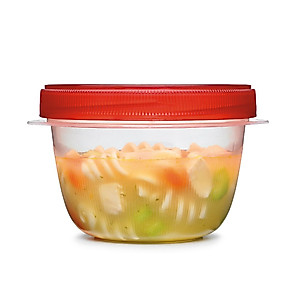 Rubbermaid TakeAlongs Twist & Seal Food Storage Containers, 2 Cup, 3 Count