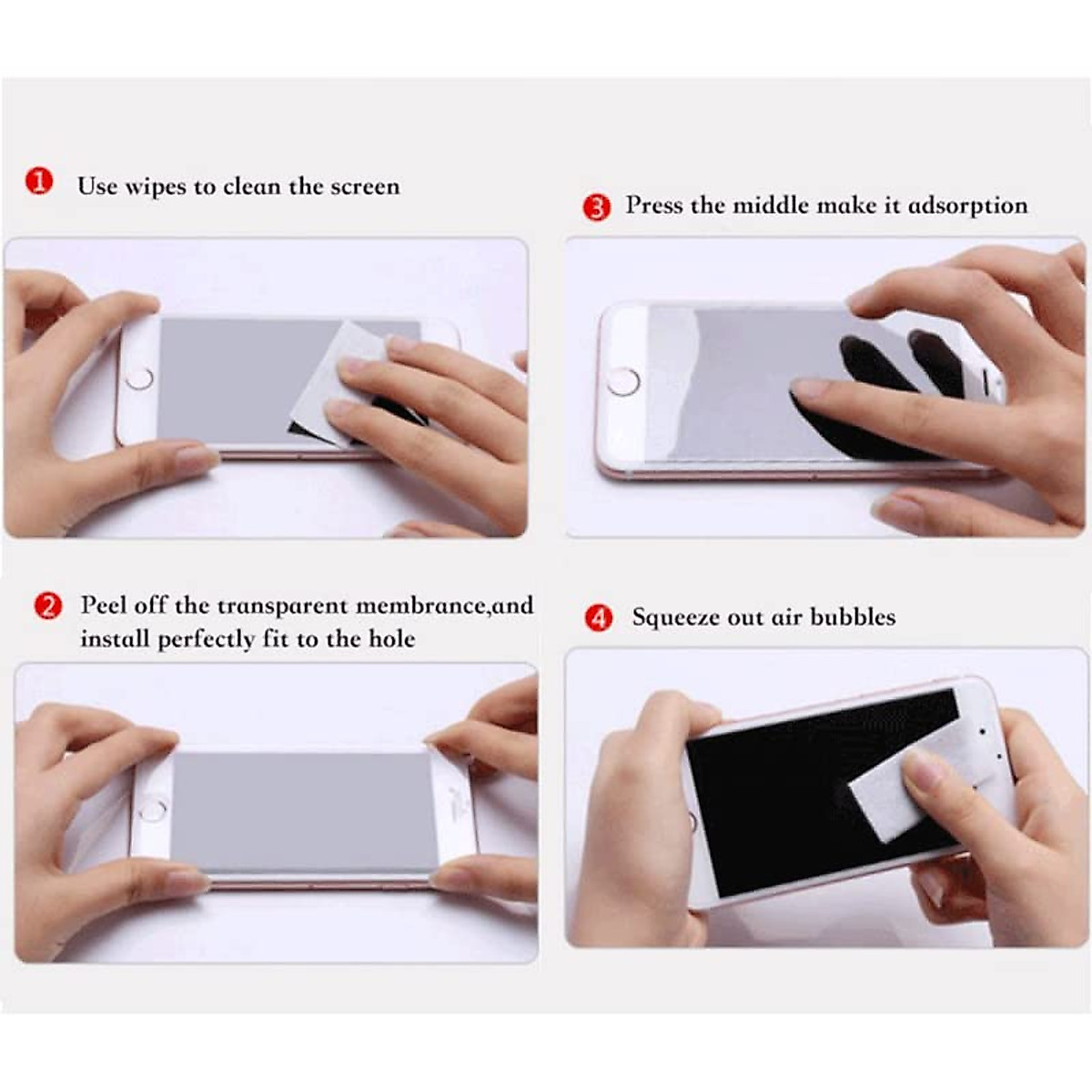 FZYM (2-Pack) Screen Protector for Infinix Hot 20i, Anti Scratch 9H Hardness Protective Film Premium HD Clarity Tempered Glass Friendly Designed for Infinix Hot 20i (6.6")