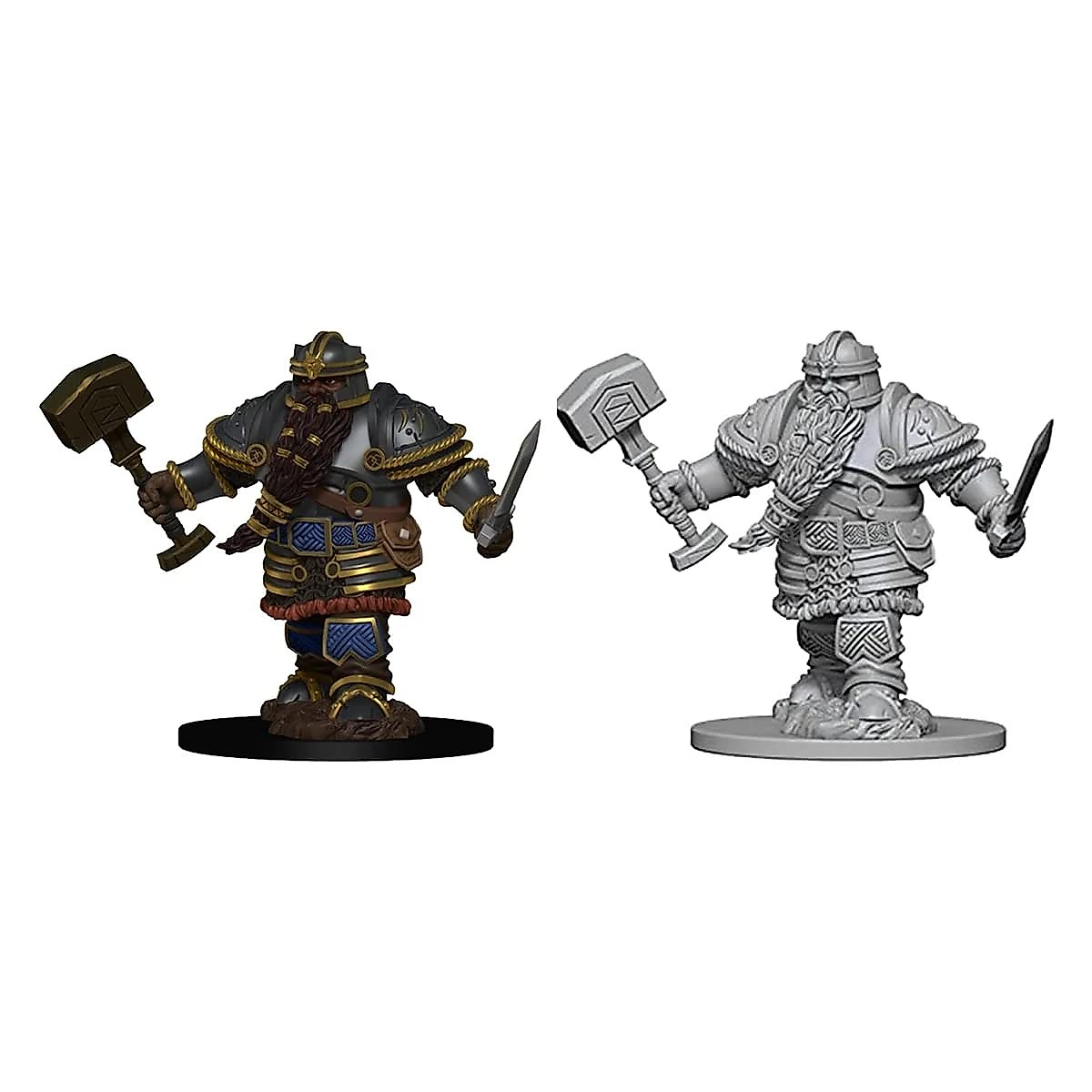D&D Icons of the Realms Premium Figures: Dwarf Male Fighter