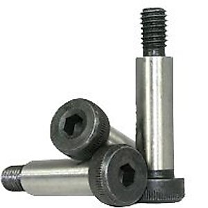 Shoulder Bolt - Shoulder Screws - Alloy Steel - Thread: 1/4"-20 - Shoulder Diameter: 5/16" - Shoulder Length: 1-1/2" - Thermal Black Oxide Finish (Quantity: 25) - Socket Head