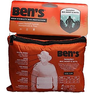 Ben's InvisiNet Bug Jacket and Mitts - L/XL