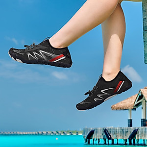 Mens Women Water Sport Shoes Barefoot Quick-Dry Aqua Socks for Beach Swim Surf Yoga Exercise