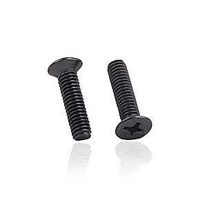 SUNQQA 20/50/100Pcs Laptop Repair Fastener Screws Flat Head Screw Phillips Screws Computer Screws M1 M1.2 M1.4 M1.6 M2 M2.5 M3 M4 (Length : 8mm 100Pcs, Size : M2)