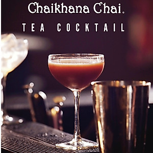 Chaikhana Chai - Spicy Masala Chai Concentrate - Slow Brewed with Organic Black Tea, Ginger and Fresh Crushed Spices - 1/2 Gallon - Makes (40) 8 oz. Drinks