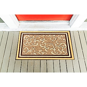 Non-Slip Rubber Back Landing Rug - Landing Mat for Bottom of Stairs - Floormat - Doormat (20" x 30") (Medium, 1999-LM)