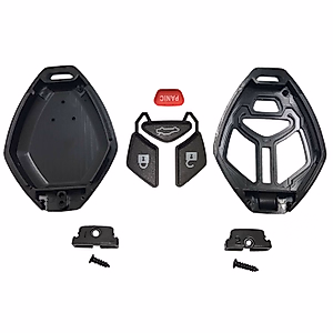 Horande Replacement Key Fob Cover fit for Mitsubishi 2007-2012 Eclipse 2007-2012 Galant 2007-2015 Lancer Keyless Entry Key Fob Shell