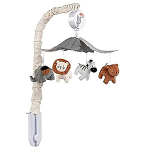 Lambs & Ivy Jungle Musical Baby Crib Mobile 718018 Multicolor