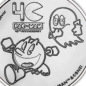 2020 1 oz Niue Silver Pac-Man 40th Anniversary Coin Brilliant Uncirculated (in Capsule) with Certificate of Authenticity $2 BU
