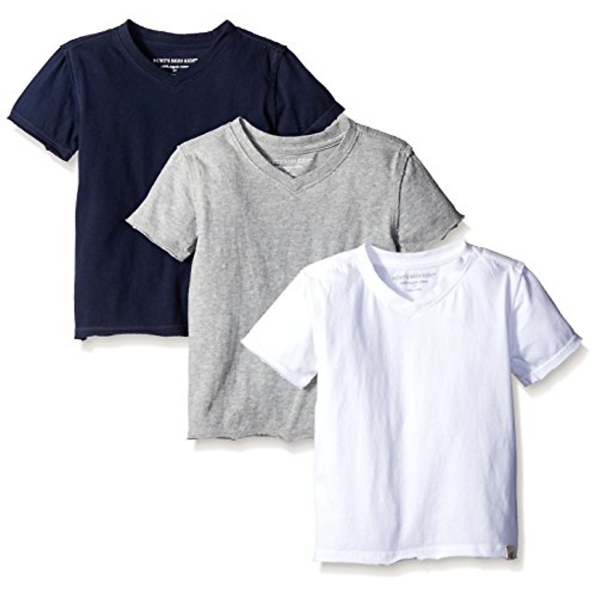 Burt's Bees Baby Boys Tees, Short Long Sleeve V-neck Crew Infant Top, 100% Cotton And Toddler T-Shirt Set, Multi 3-pack, 18 Months US