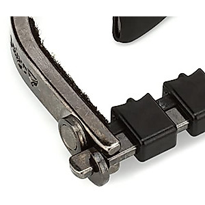 Made in the USA Paige Clik PC-12-ETI Guitar Capo for 12-String Guitars (Black Nickel), Made for 12 String Guitars with an Easy 1-Handed Adjustment with a Quick-Release Button