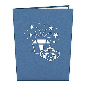 Lovepop Birthday Present 3D Pop-Up Greeting Card