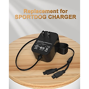 VHBW Charger Replacement for SportDOG Charging Adaptor Only Compatible with SD-425, SD-425S, SD-425CAMO, and SD-825 Remote Trainer