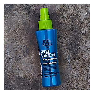 TIGI Bed Head Salty Not Sorry texturizing Salt Spray for Natural Undone Hairstyles 3.38 fl oz