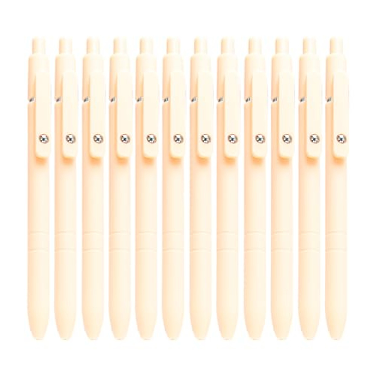 PASISIBICK 12 Pieces Rose Gold Gel Pens Crystal Heart Diamond Ballpoint Pen for Journaling Black Ink Pen Gift for Wedding Office Desk Home Supplies(12 Rose Gold)