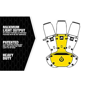 Wobble Light 111206 Wobbel Light LED, Yellow/Black