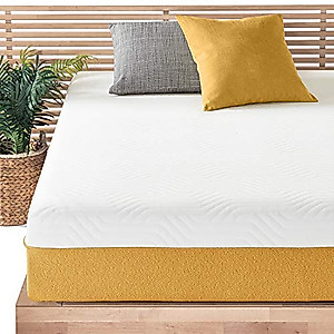 Mellow 10 Inch LAGOM Hybrid Mattress Queen - Bamboo Charcoal Memory Foam and Pocket Springs, CertiPUR-US Certified Foams, Oeko-TEX Certified Eco Cover, Copper Infused Comfort Foam,Black