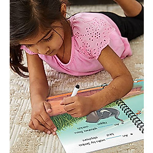 Disney Learning Let's Get Learning! Preschool Activity Book for Kids Ages 3-5, Pre K Wipe Clean Workbook With Letters, Numbers, Shapes, & Sight Words Activities, Reusable Sticker Book for Toddlers