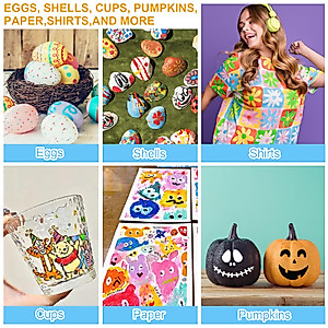 AROIC 36 Pack Acrylic Paint Pens——Writing on Any Material, Rock, Ceramics, Glass, Wood and More, Used for DIY Craft.