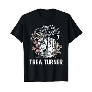Just a Girl who Loves Trea Turner T-Shirt