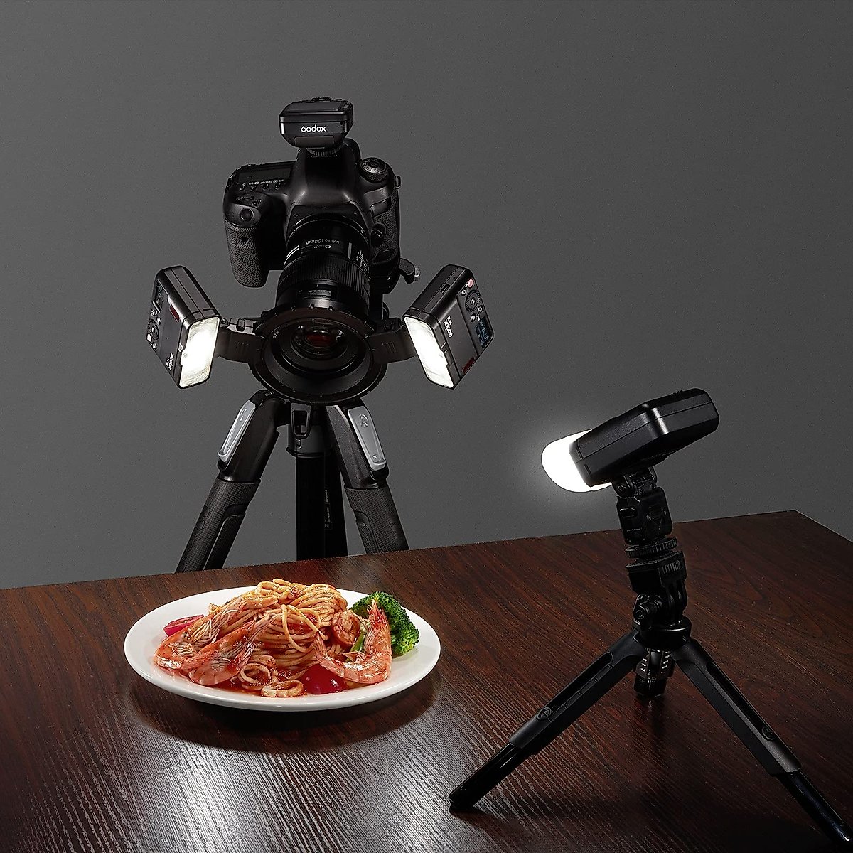 Godox MF12 MF12-K2 Macro Flash Off-Camera TTL Flash Speedlite 12W, 2.4G Wireless Control,TTL/M Mode,Built-in 3.7V/6.29W Lithium Battery, Compatible with Nikon, Sony, Canon, Fuji, Olympus and Panasonic
