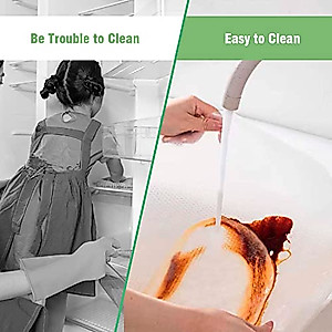 Oyiqar Shelf Liner, Non-Slip Cabinet Liner, 12 Inches x 20 FT Washable Oil-Proof for Kitchen Cupboard, Shelves, Refrigerator, Storage, Desks, Non Adhesive Drawers Kitchen Liner