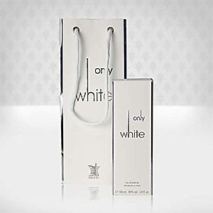 Only White for Men and Women (Unisex) - 100 ml |Fragrance Features Middle Note of a Layer of Musk and Coconut and Base Notes of Cardamom and Sandalwood| Everyday Wear |Luxurious Scent| by Arabian Oud