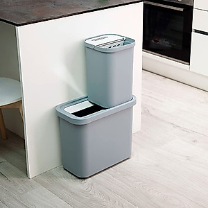 Joseph Joseph 30112 GoRecycle Recycling Collector & Caddy Set 46-Liters (12.1 US Gallons), Blue