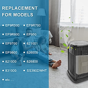 AMI PARTS 1043 Humidifier Wick Filter fit for Essick Air AIR.CARE Humidifiers Replacement for EP9500, EP9700, EP9800, EP9R700, Bemis Space.saver 800 8000 series Super Humidifiers