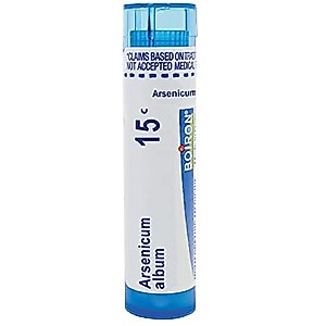 Boiron Arsenicum Album 15 Homeopathic Medicine for Food Poisoning, 80 Pellets