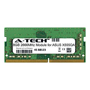 A-Tech 8GB Module for ASUS X555QA Laptop & Notebook Compatible DDR4 2666Mhz Memory Ram (ATMS394508A25978X1)