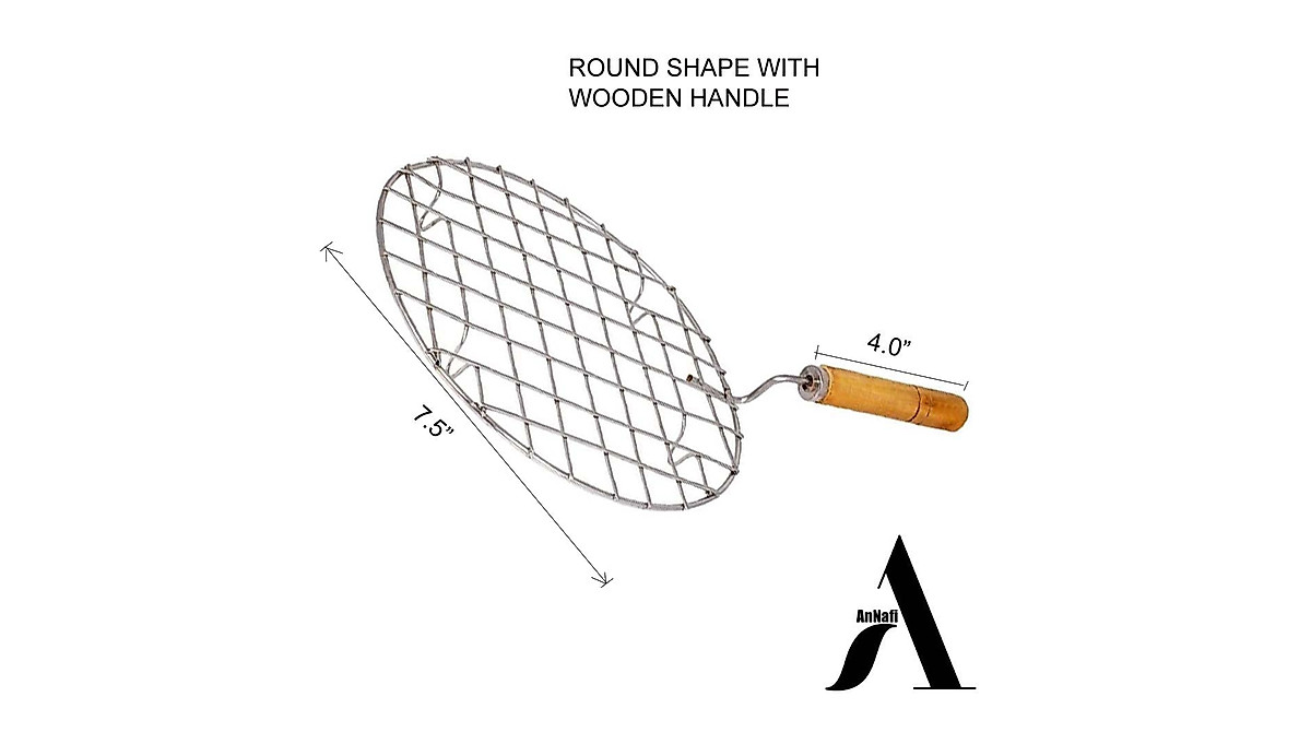 AnNafi Multi-Purpose Roti Jali Grill for Chapati & More
