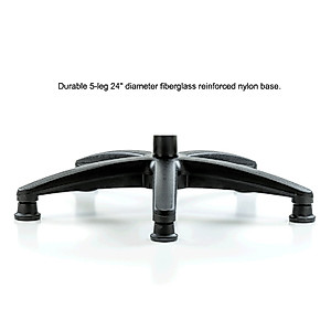 Perch Dental Stool Adjustable Height with Procedure Arm and Foot Ring, Stationary Caps, Workbench Height (Gray Vinyl)