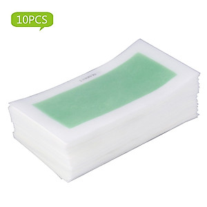 disposable arm and armpit depilation non-woven fabric epilator waxing strip cold wax paper, 10 pcs/set of depilatory wax paper Hair AccessoriesHair Care