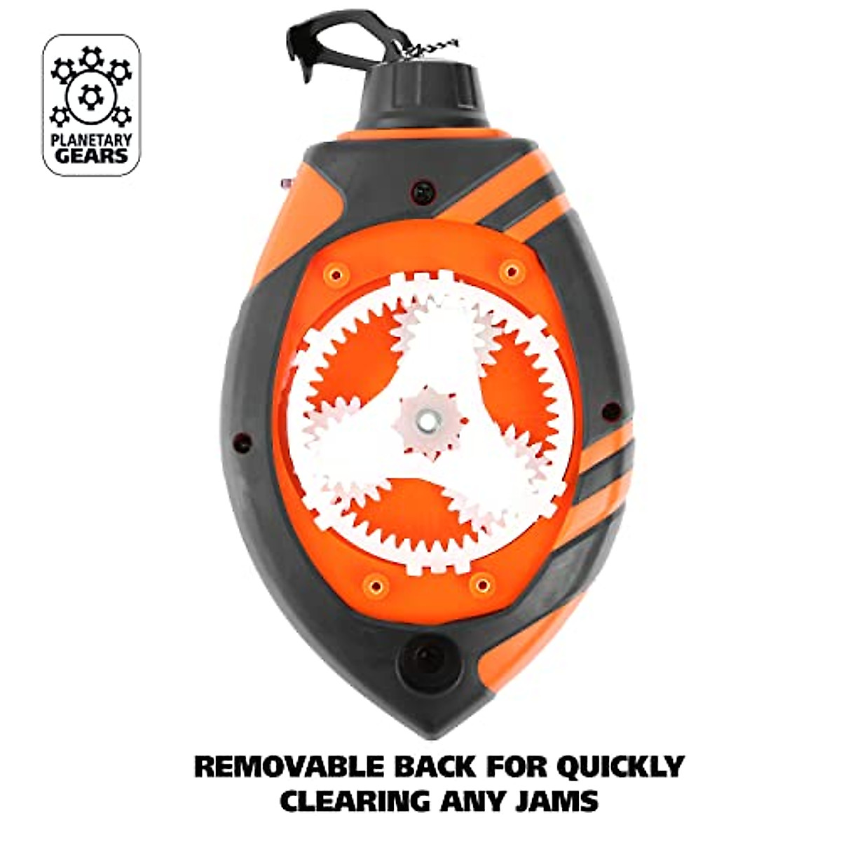 Great Neck 74602 6 To 1 Chalk Reel with Red Chalk, Retractable Chalk Line and Chalk Refill Bottle, Plumb Line Chalk Kit, Straight Line Tool