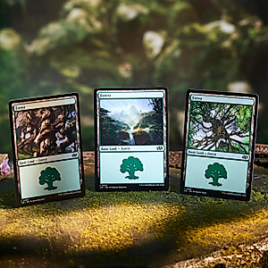 Magic: The Gathering 2025 Land Station (400 Basic Land Cards)