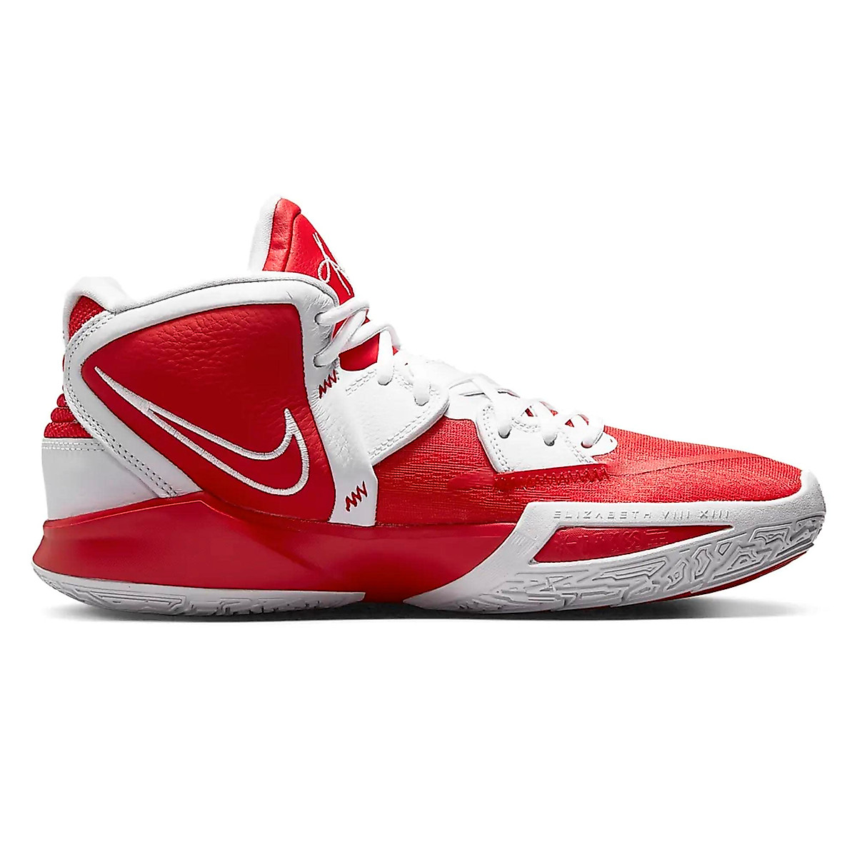 Nike Men's Kyrie Infinity Black/University Red/Dark Smoke Grey (CZ0204 004) (University Red/White, us_Footwear_Size_System, Adult, Men, Numeric, Medium, Numeric_9_Point_5)