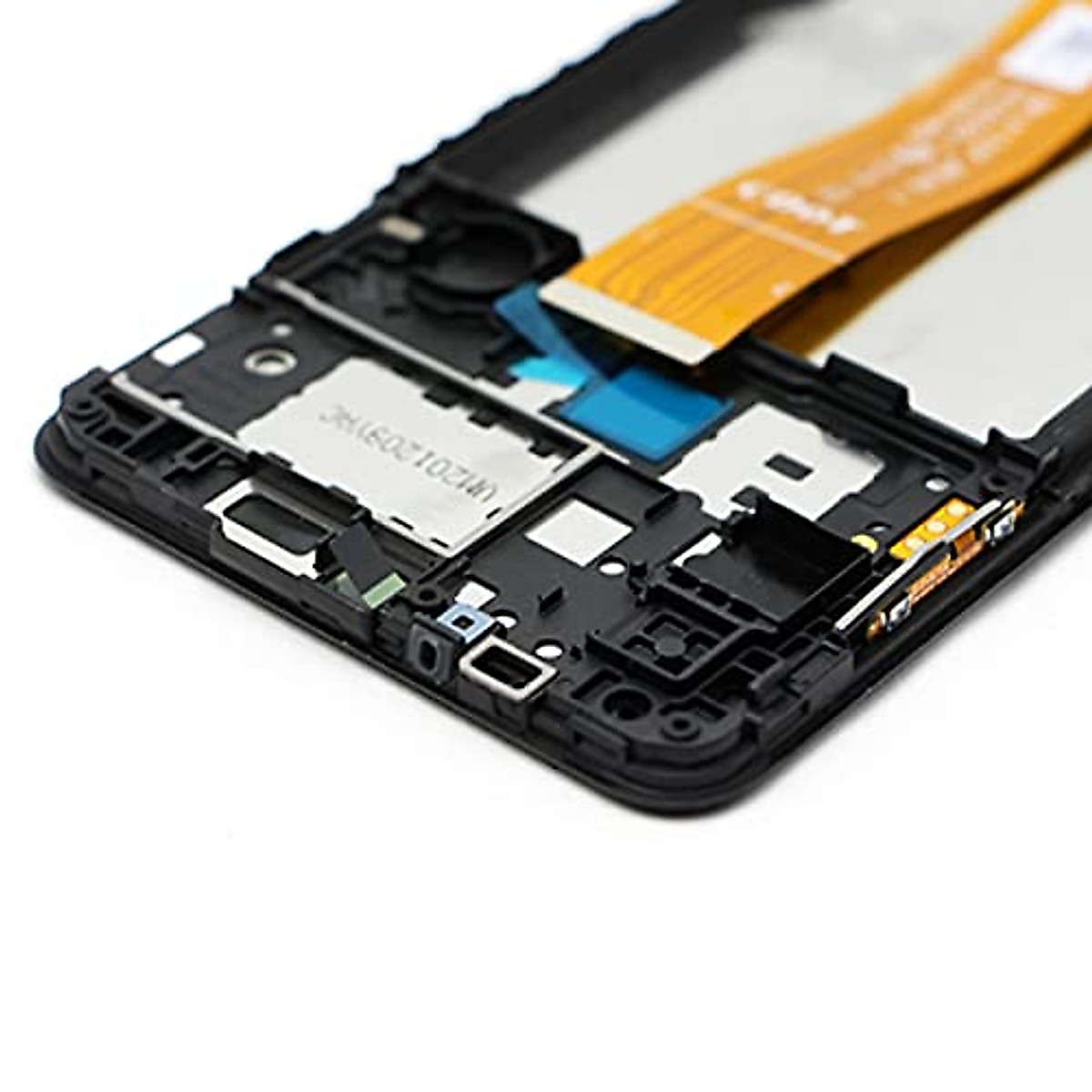 for Samsung Galaxy A12 Screen Replacement with Frame for Samsung a12 a125u Screen Replacement s127dl a125a a125w LCD Display digitizer Touch Screen Assembly with Repair Part Tools 6.5 inch