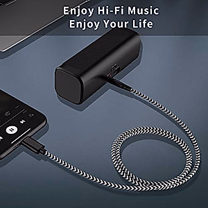 Headphone Aux Adapter Cord 6.6ft for Apple MFi Certified Lightning to 3.5 mm Headphone Jack Converter Male Car Aux Stereo Audio Cable Compatible with iPhone 13 13 Pro 12 12Pro Max 11 Pro SE XR Xs 8P