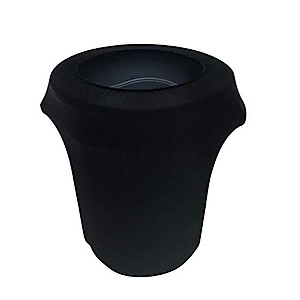 Spandex & Table LINENS Spandex Stretch Trash CAN Cover 55 Gallon Round