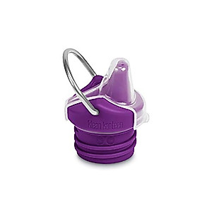 Klean Kanteen Unisex - Adult New Sippy Replacement Lid, Dark Purple, One Size