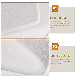 Cabilock Box ring tray core black earrings travel accesories black foam padding jewelry insert sponge black ring insert ring displays for selling earring organizer sponge tray foams pad