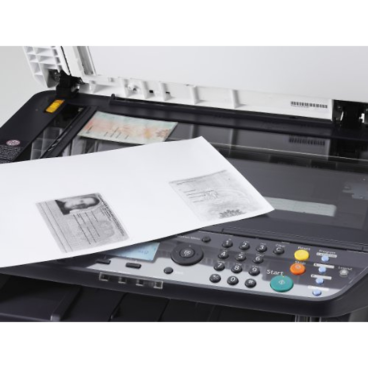 Kyocera 1102PN2US0 ECOSYS M2535dn Black and White Multifunctional Network Printer; Standard Print, Copy, Fax and Color Scan; Fast Output Speed of 37 Pages per Minute; Resolution 600 x 600 dpi