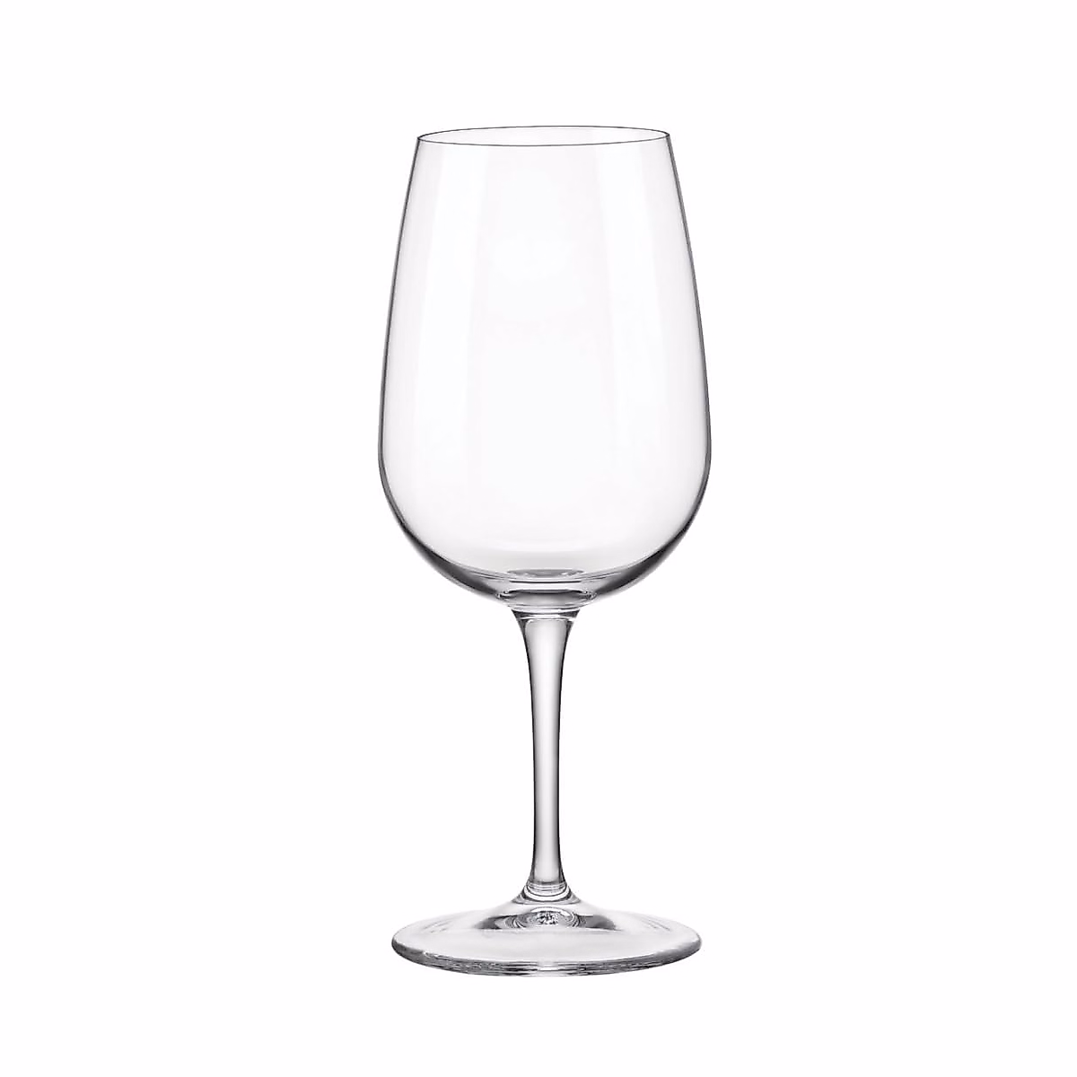 Bormioli Rocco Spazio Medium Wine Glass, 14 1/4 Ounce, Set of 4 Glassware Set, Clear