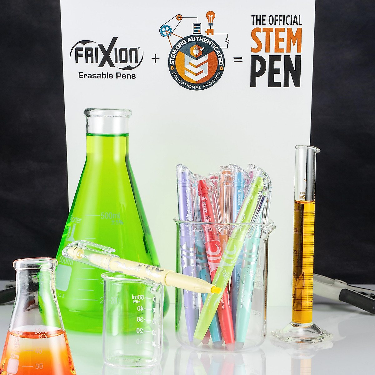 PILOT FriXion Light Pastel Collection Erasable Highlighters, Chisel Tip, Assorted Color Inks, 5-Pack (46543)