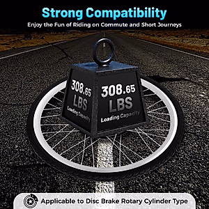 PIAOCAIYIN 26" Electric Bike Conversion Kit, 48V 1000W Rear Wheel E-Bike Conversion Kit, Convert Bike to Electric Kit, Bicycle Conversion Kit with LCD Display, Aluminum Alloy Frame