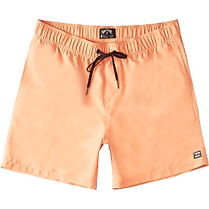 Billabong mens All Day Layback Elastic Waist Boardshort Board Shorts, Melon, Large US