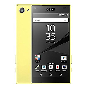 4.6" SONY XPERIA Z5 Compact E5823 Factory Unlocked Cell Phone [ 4G LTE 2GB/32GB Yellow ] - 1 Year Warranty